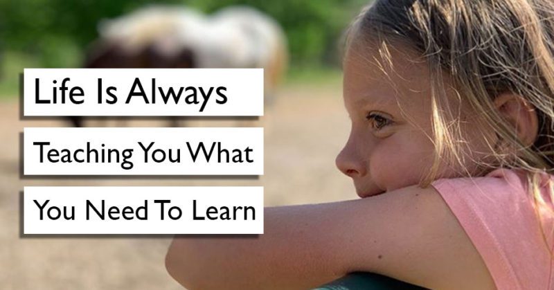 162: Life Is Always Teaching You What You Need To Learn ...